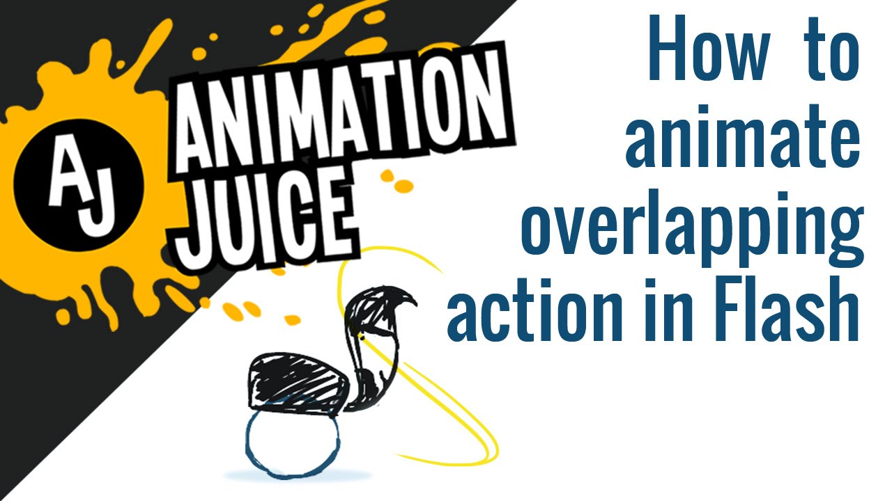 How to Animate Overlapping Action in Adobe Flash - YouTube