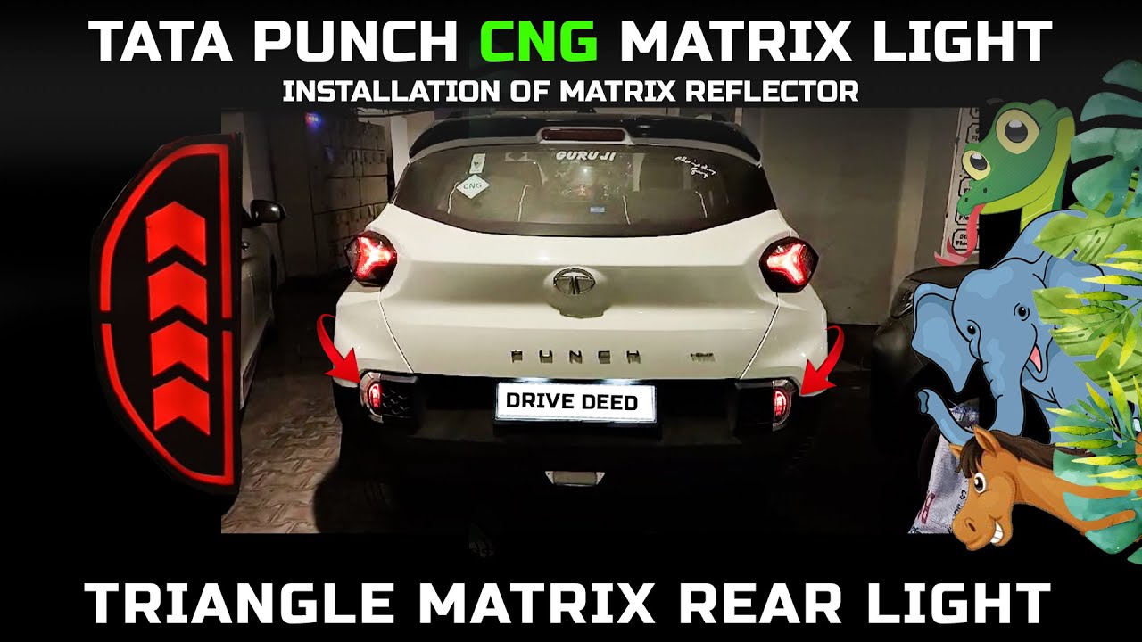 Tata Punch Adventure CNG 2023 BS 6 Rear Reflector Light | Matrix ...