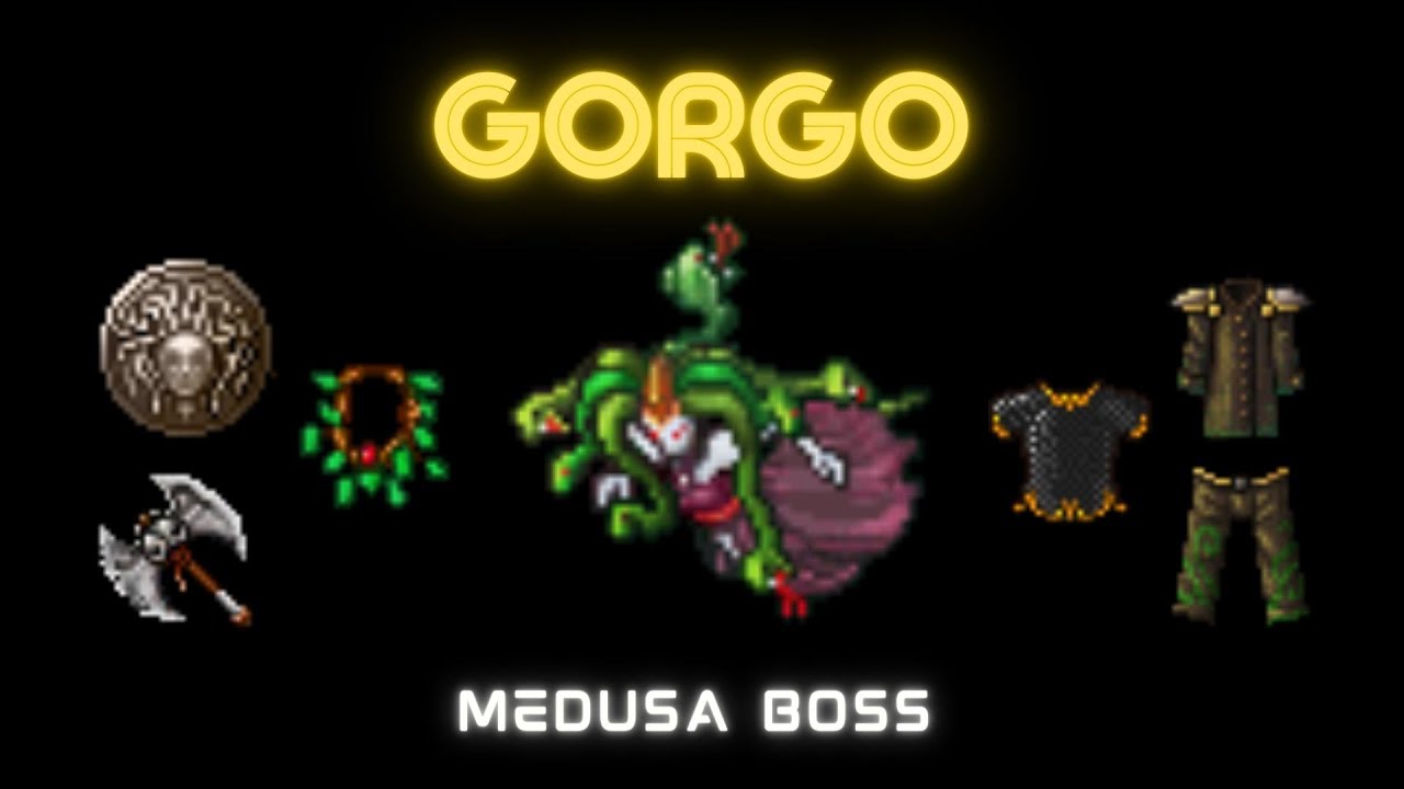 GORGO - Medusa Boss - Killing in the name of Task - TIBIA - YouTube
