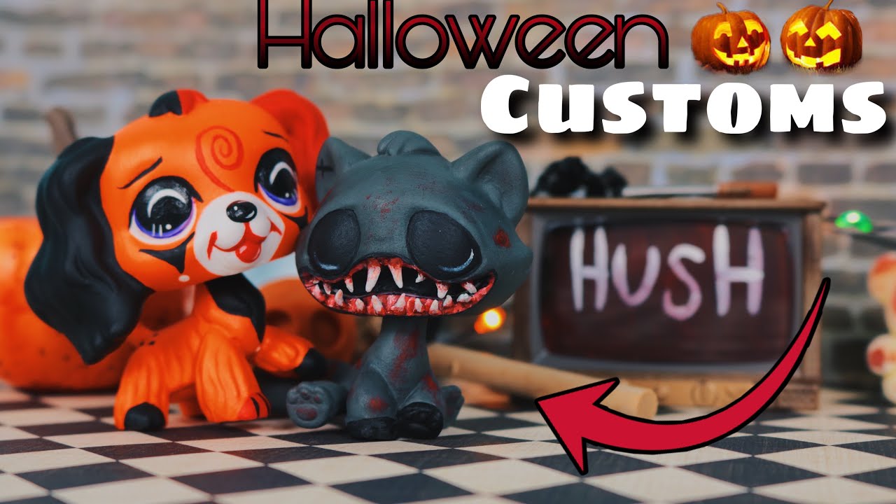 LPS Halloween Customs 2019! - YouTube