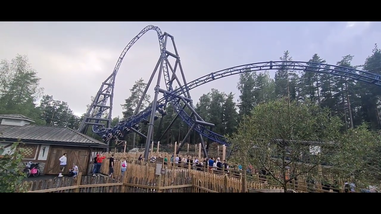 Europes first Inverted Triple Launch Coaster| Storm - The Dragon Legend ...