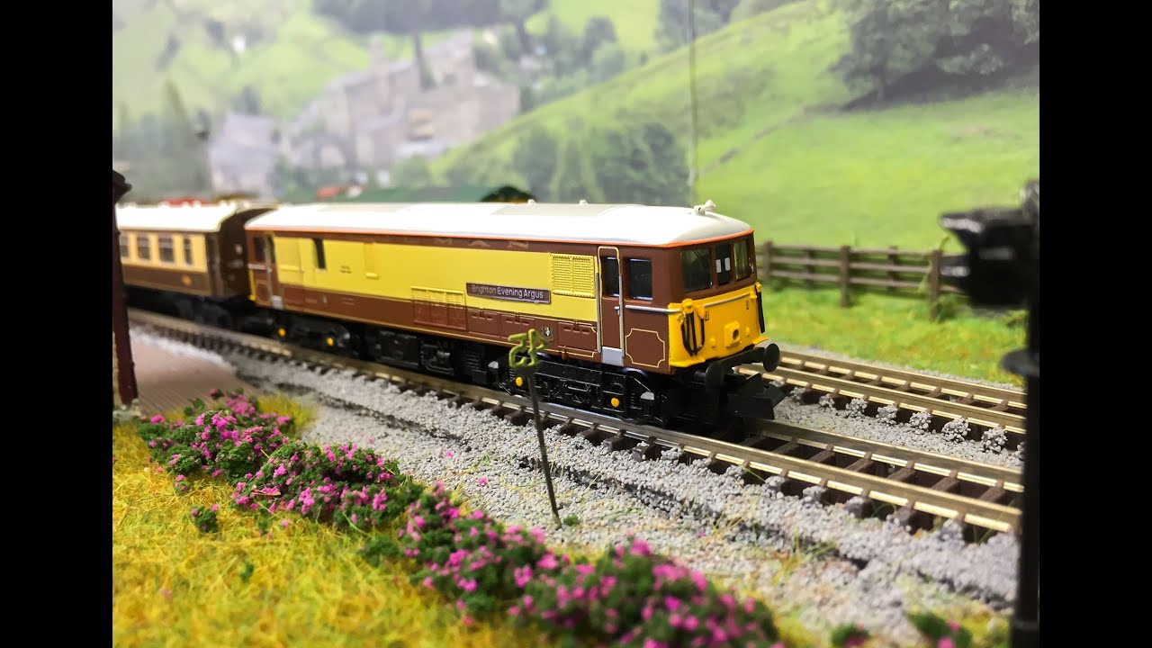N gauge Train Shed Part 8: BR Class 73 Pullman 73101 'Brighton Evening ...