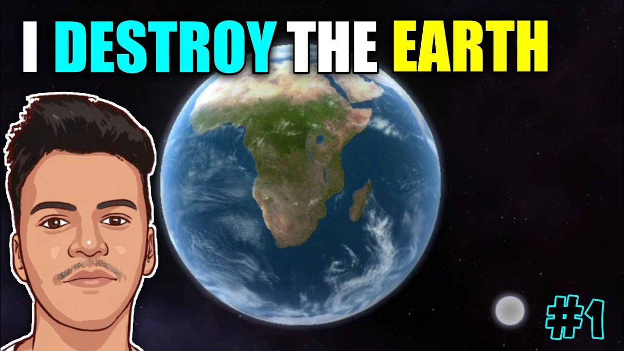I Destroy The Earth || Solar Smash #1 || New Game & Gaming Video ...