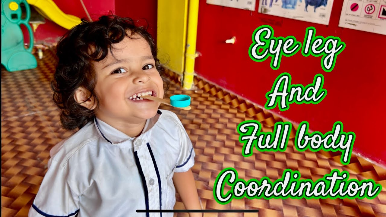 Eye leg coordination game #schoollife - YouTube