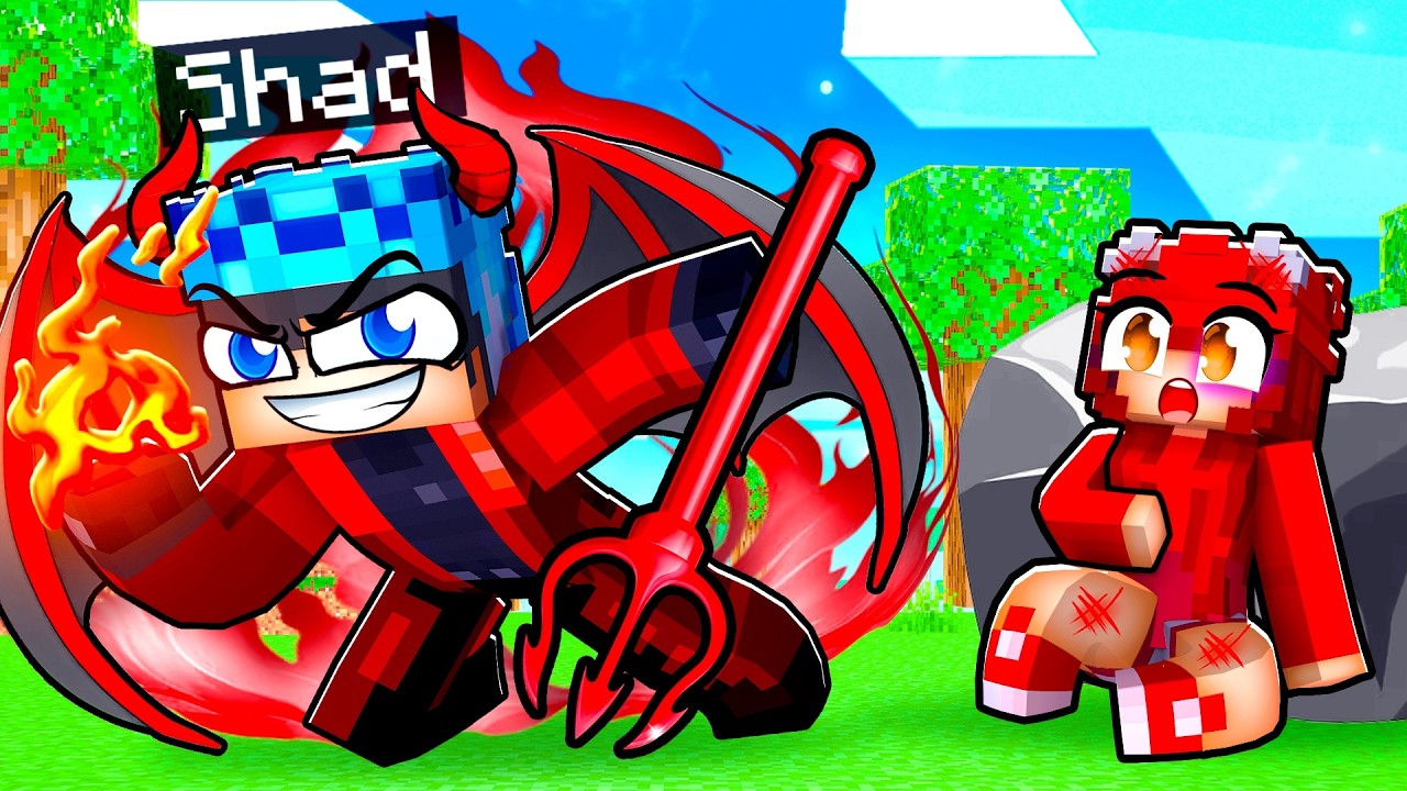 Playing as a PROTECTIVE DEMON in Minecraft! - YouTube