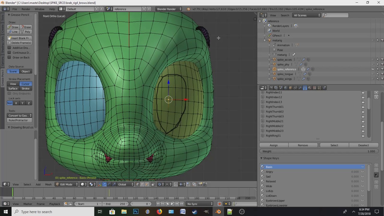 Setting up eye posing for pony like models for sfm or gmod - YouTube