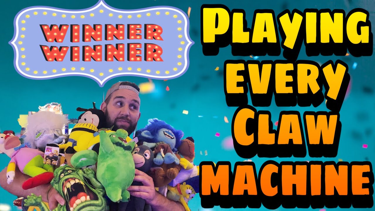 Playing Every Claw Machine! - Winner Winner App - YouTube