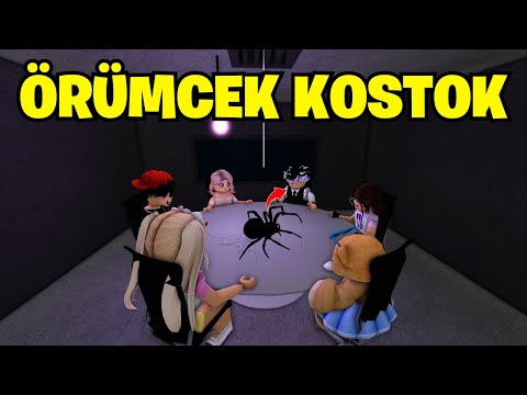 HAİN KOSTOK ÖRÜMCEK OLURSA😊AYŞEM ECE ARI💥ARIGİLLER🐝ROBLOX SPIDER