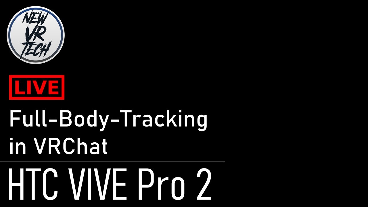 HTC VIVE Pro 2 // Full-Body-Tracking in VR-Chat - YouTube