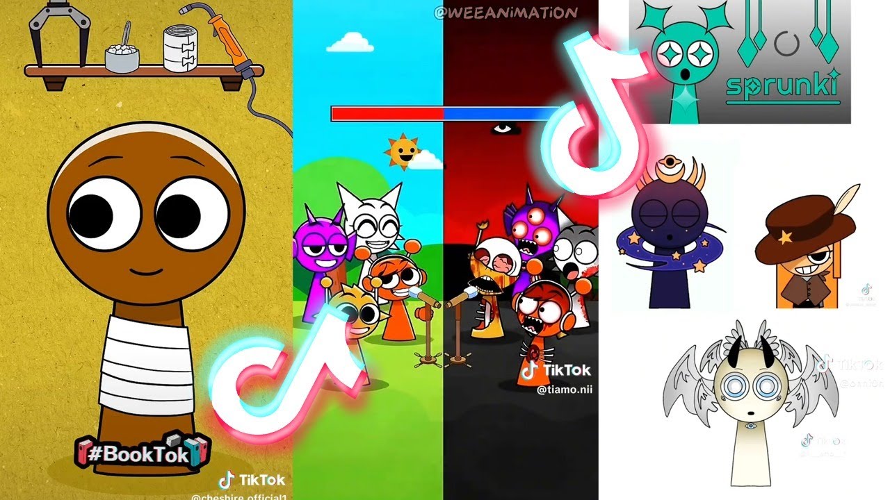 Sprunki Incredibox - Tik Tok Compilation #48 - YouTube