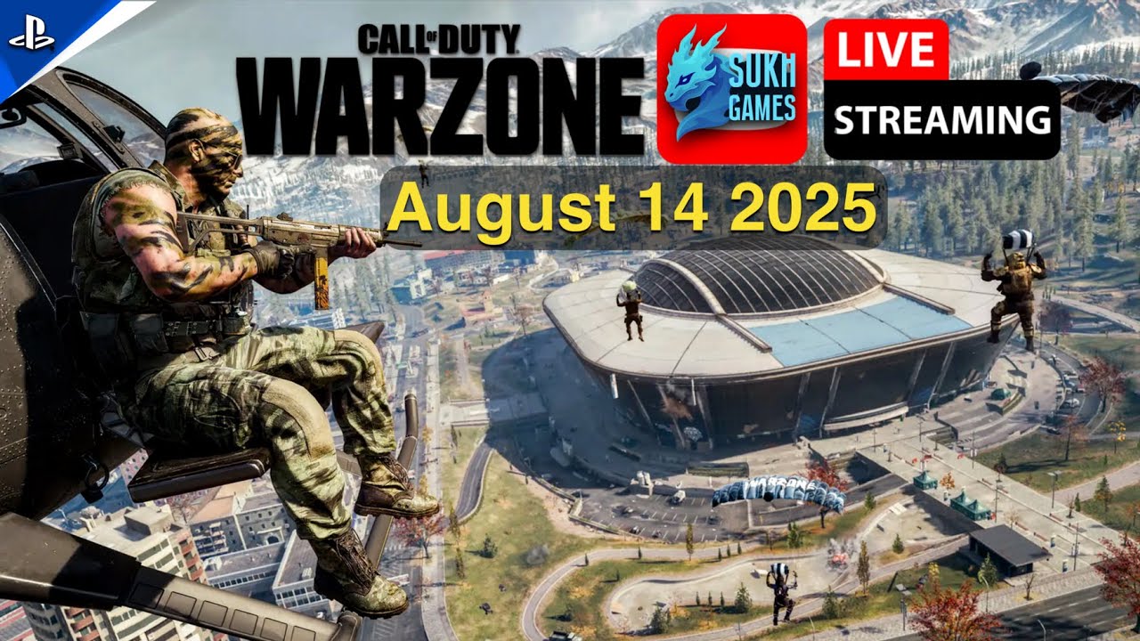 COD WARZONE LIVE STREAM PS5 PRO | AUGUST 14 2025 - YouTube