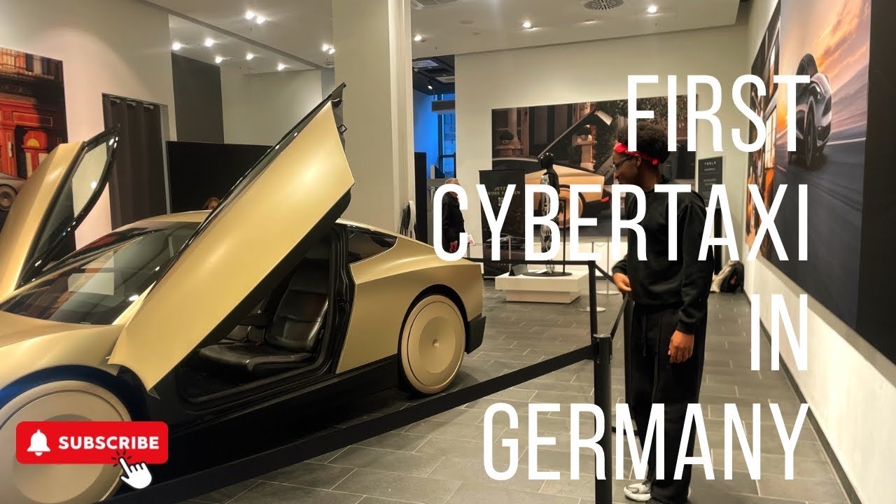 First Cybertaxi in Germany - Vlogs By Dherick - YouTube