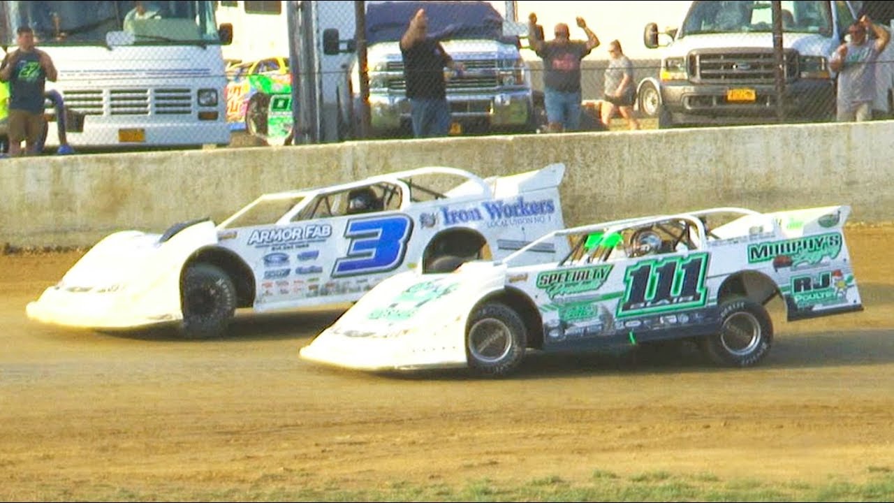 RUSH Crate Late Model Heat Two | Stateline Speedway | 7-27-19 - YouTube