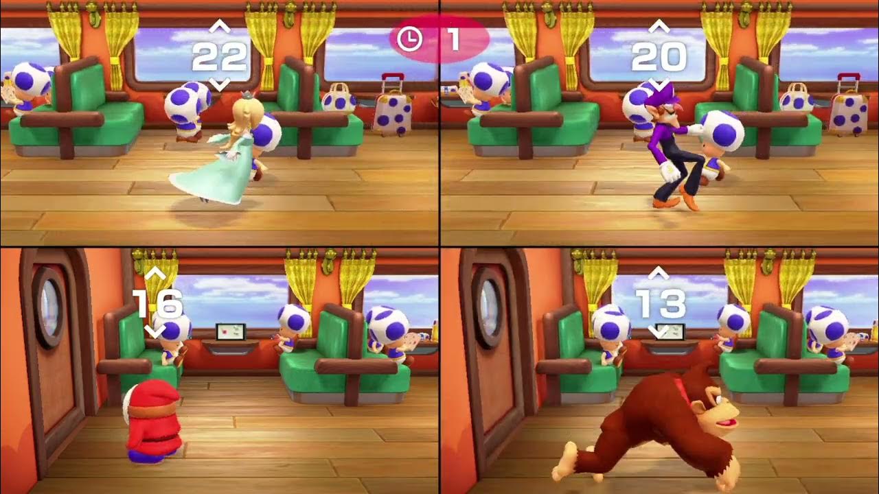 슈퍼마리오 파티 マリオパーティ Super Mario Party 도미노 유적의 보물 상자 2 On 2 Youtube