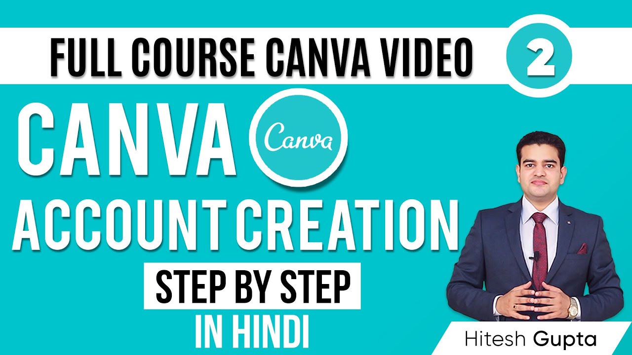 How to create Canva Account | Free Canva Account Sign Up | Canva Par ...