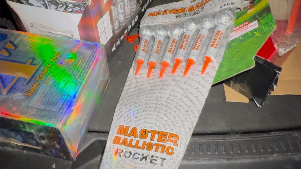 Master ballistic Rocket 6pk (Sketchy Rockets) - YouTube