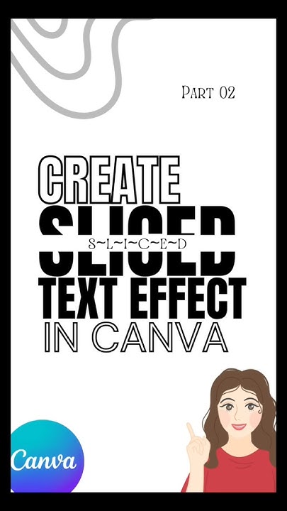 Create Sliced Text using @Canva.... #smartphone #canvatipsandtricks #canvatutorial #canva - YouTube