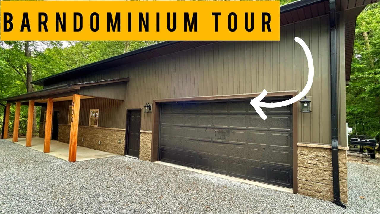 Final Walk Thru of a Barndominium | AMAZING - YouTube