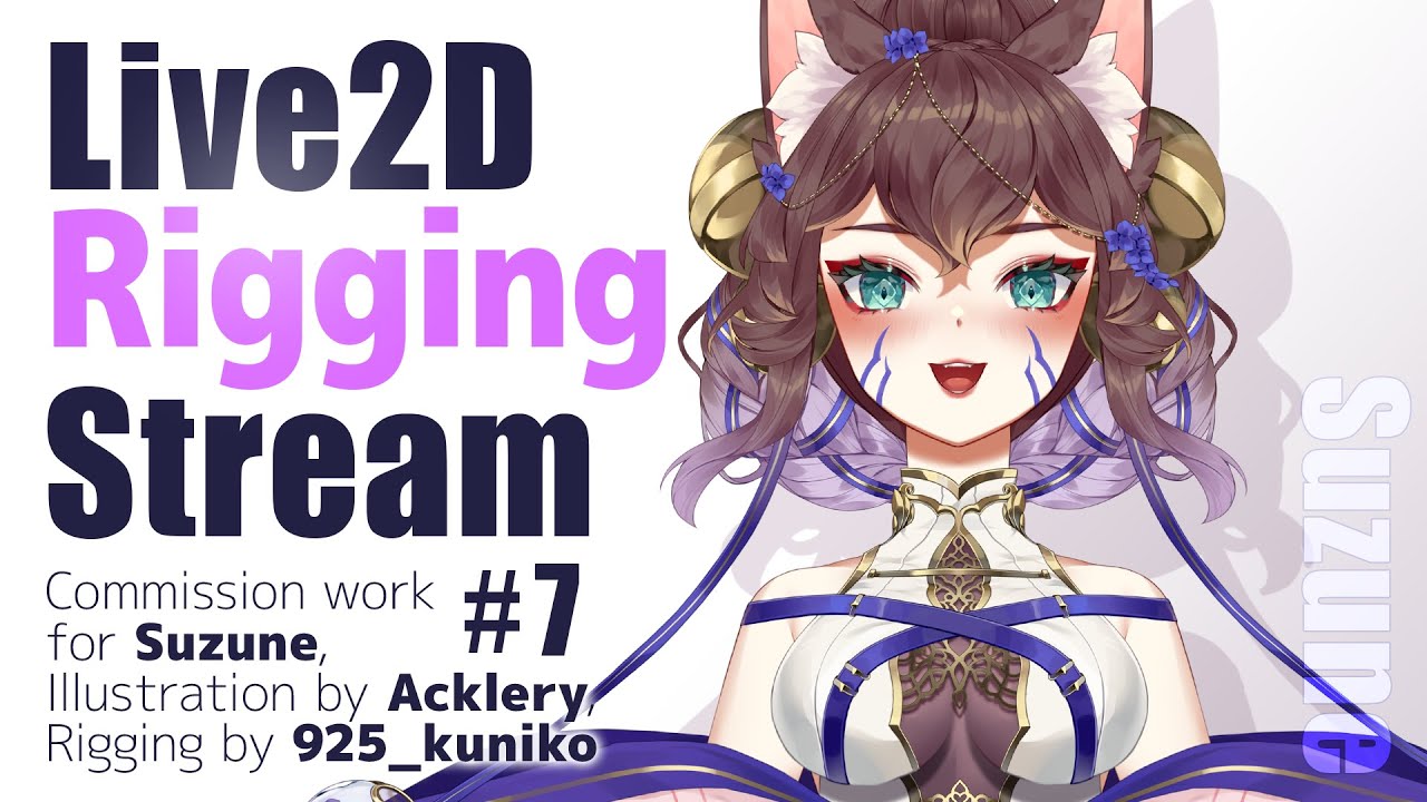 【Live2D Rigging】ご依頼モデルのモデリングを公開！#7 XYの四隅、体の前後、体の角度Z【925_kuniko】 - YouTube