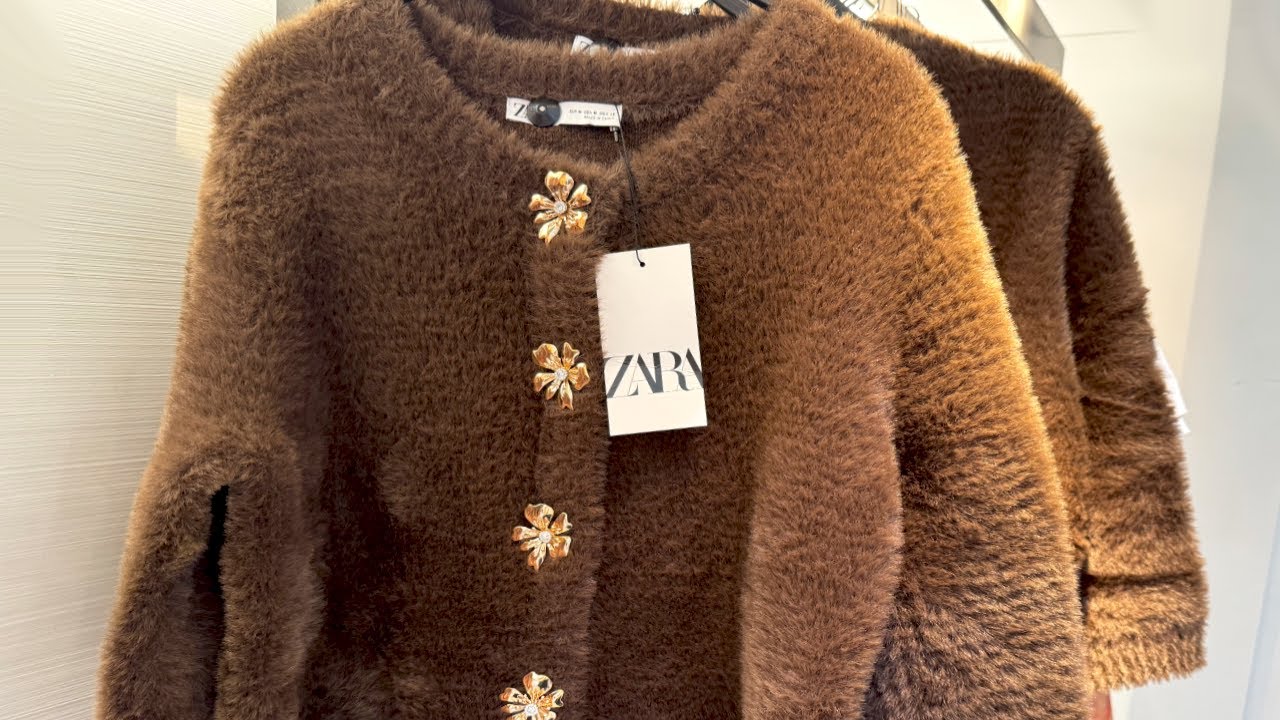 ZARA NEW WARM FEMININITY / FALL WINTER 24-25 COLLECTION LATEST ARRIVALS ...