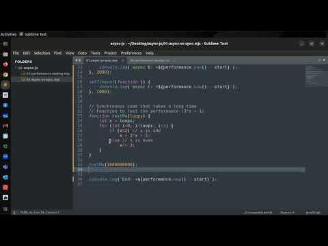 Asynchronous JavaScript - 01 - Async Vs Sync - YouTube
