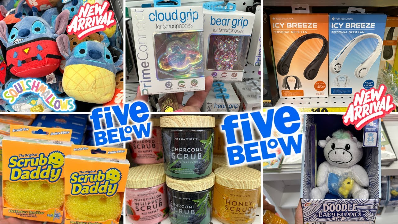 FIVE below NEW arrivals | Five Below home decor + more shop with me ...