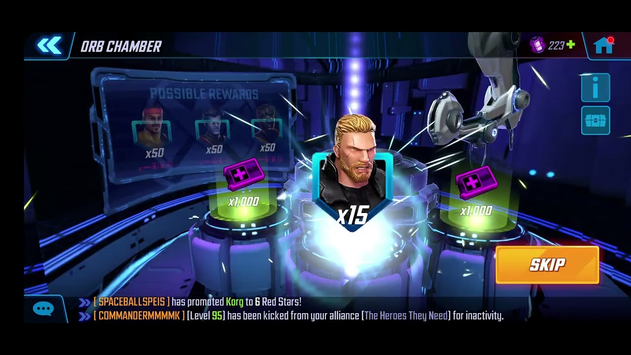 Marvel Strike Force Maintenance Compensation - YouTube