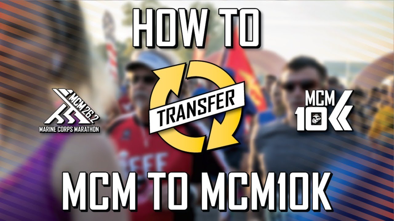 MCM to MCM10K Bib Transfer | 2018 - YouTube