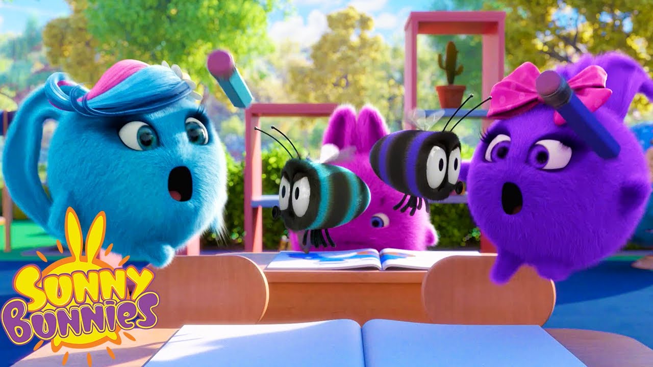 SUNNY BUNNIES - Bee Scare | Season 5 | Cartoons for Children - YouTube