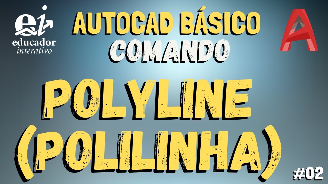 Comando Polilinha (POLYLINE) - Comandos de Autocad 02 - YouTube