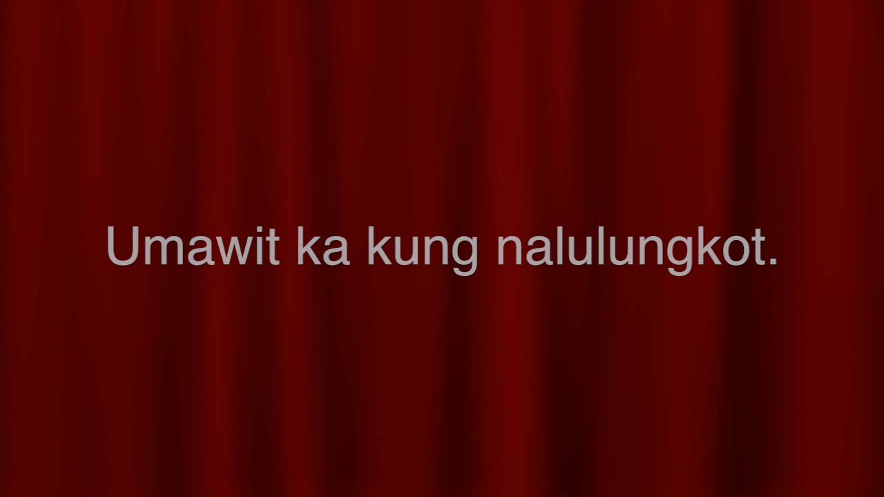 Tagubilin at Habilin - YouTube