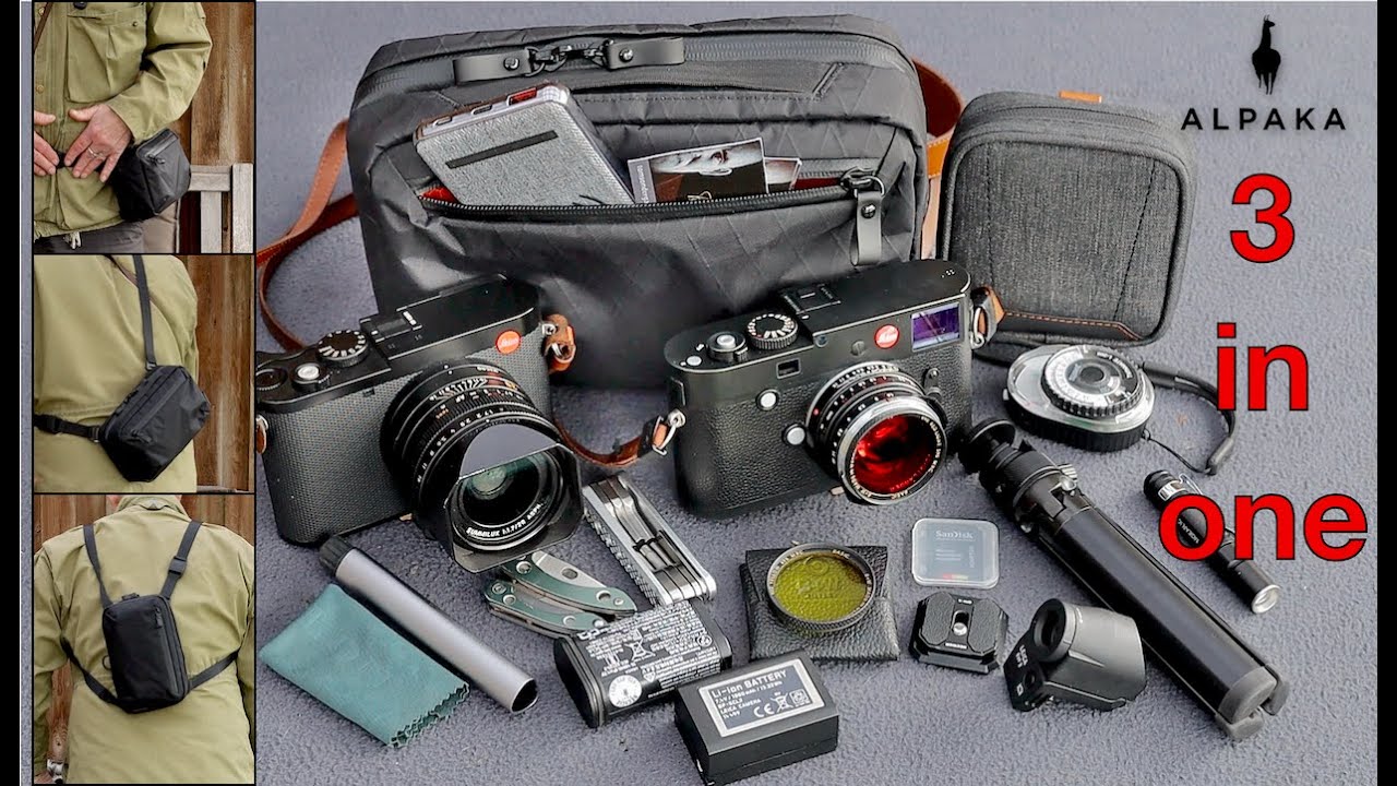 3-in-one Camera Accessories Bag - YouTube