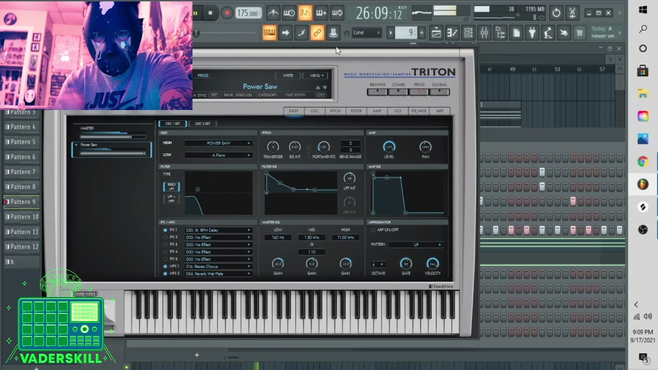 testing out "Triton" vst - YouTube