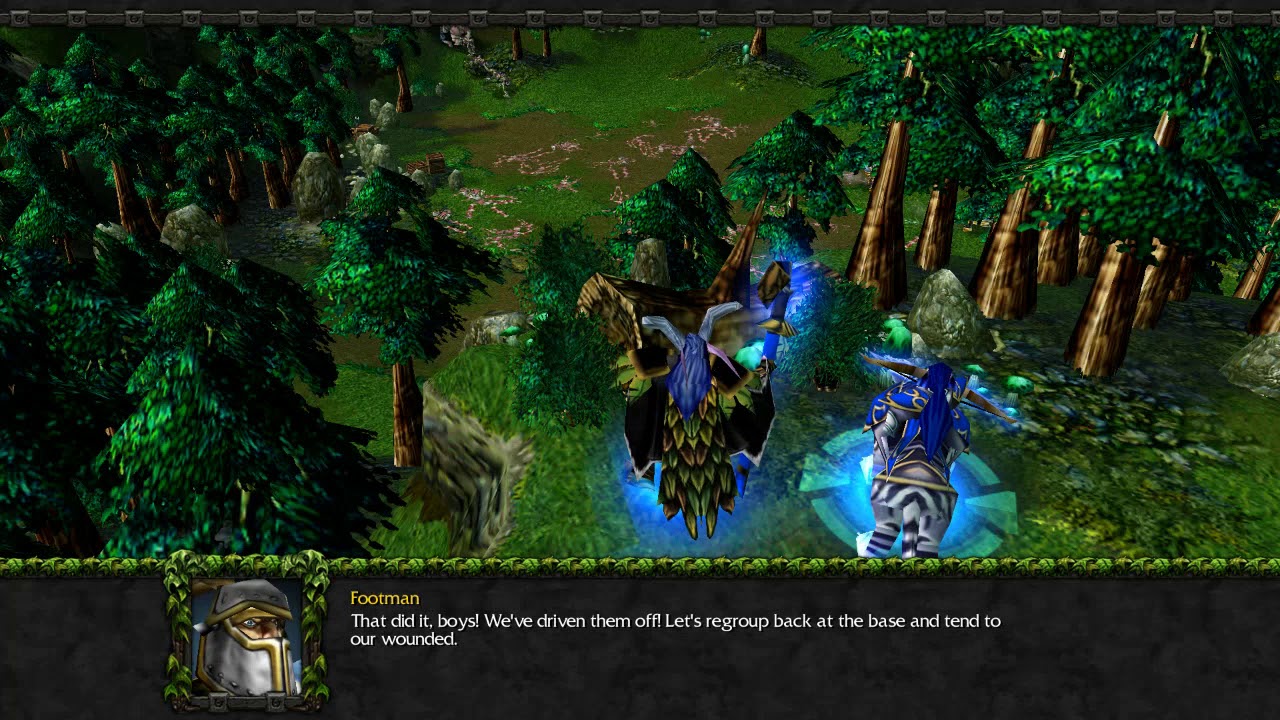 WarCraft 3: Reign of Chaos part 65 - Furion, The Druids Arise - YouTube