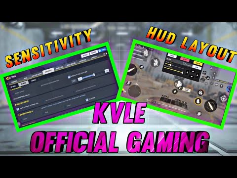 Kvleofficial gaming Best HUD Layout & Sensitivity in Cod Mobile battle ...