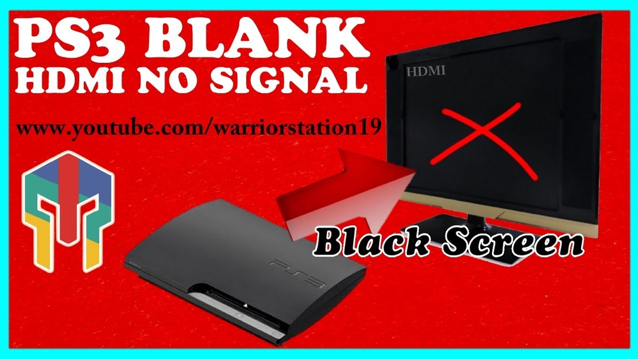 PS3 Blank HDMI Tidak Muncul Gambar | PS3 Black Screen / No Display ...