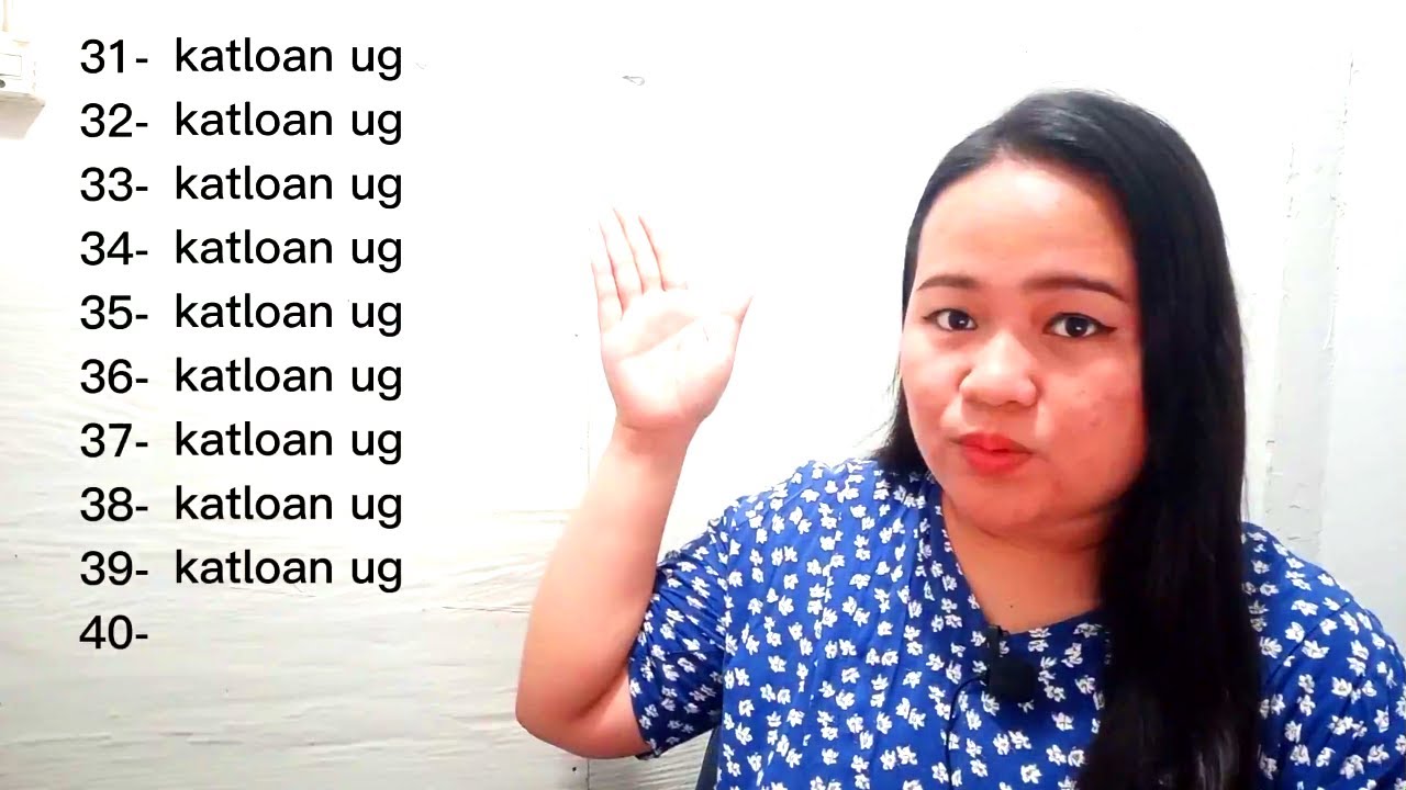 How to Speak Bisaya Language | How to say numbers #BC65 - YouTube