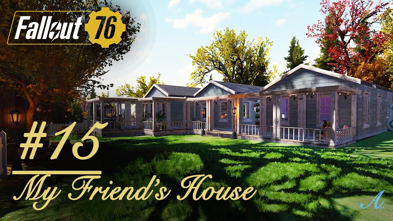 Fallout 76 camp build - Whitesprings contemporary house camp build (My ...