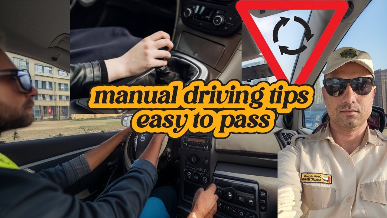 How to Drive Manual in uae (Tips for 🇦🇪 License) - YouTube
