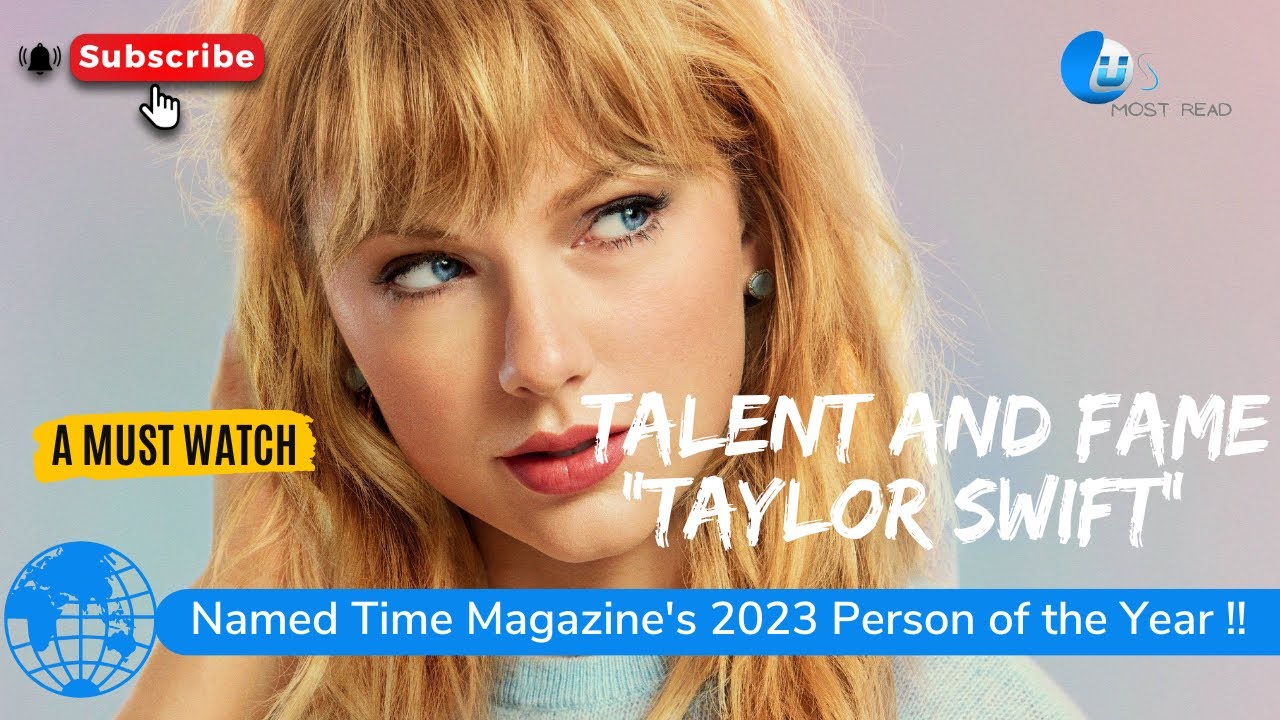 Taylor Swift Named Time Magazine's 2023 Person of the Year - YouTube