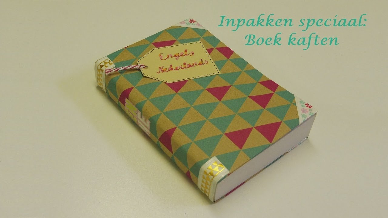 Inpakken speciaal: Boek kaften - YouTube