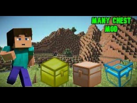 How to add many chest mod in minecraft | How to add chest mod minecraft ...