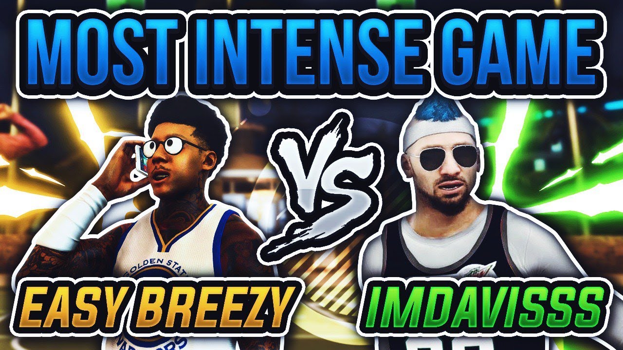 MOST INTENSE GAME OF MyPARK vs IMDAVISSS!! YOU WON'T BELIEVE WHO CHOKED ...