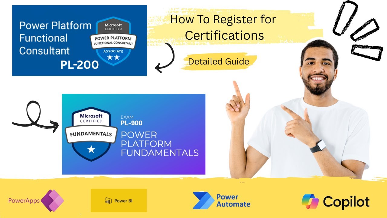 How to Register for PL-900 & PL-200 | Microsoft Power Platform ...