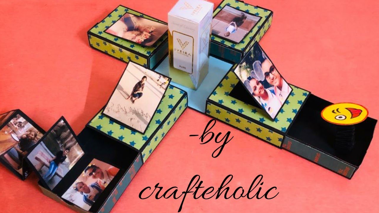 How To Make Drawer Explosion Box | DIY Explosion Box For Beginners ...