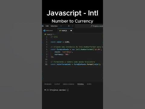 Formatando número em moeda com Javascript #javascript #software #php #developer #programming ...