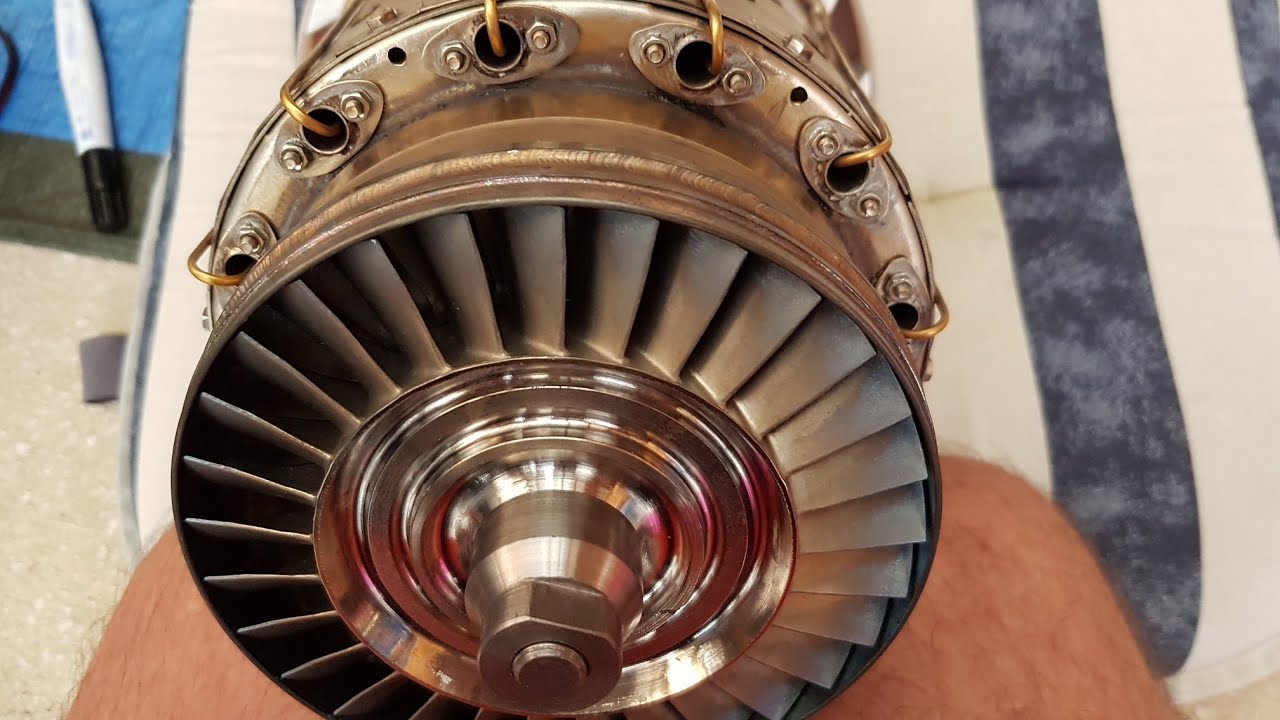 Handmade Jet Engine Almost Finished And First Test - YouTube