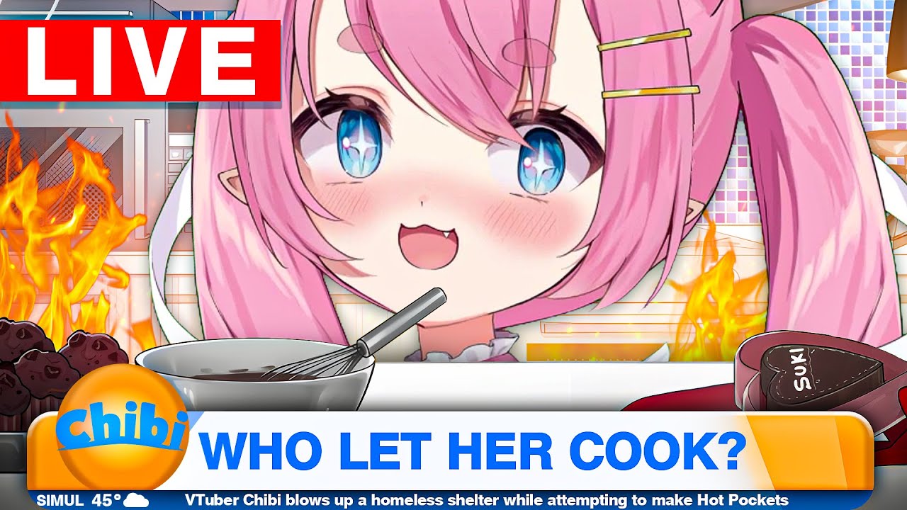 Chibi Cooks On Live TV - YouTube