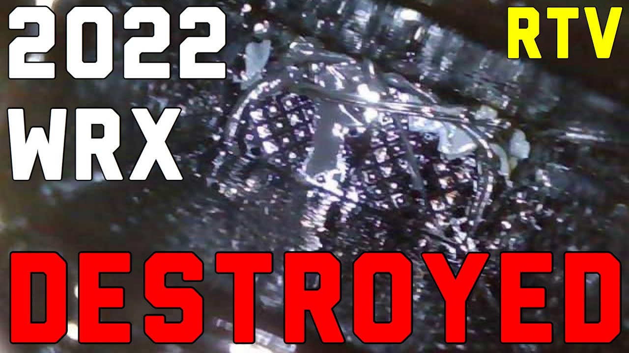 RTV in the OIL? 2022 Subaru WRX: How to pull the oil pan and inspect ...