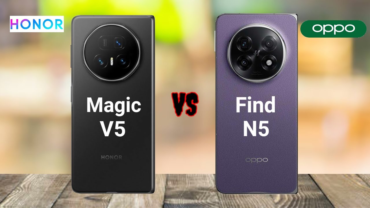 Honor Magic V5 vs Oppo Find N5 - YouTube